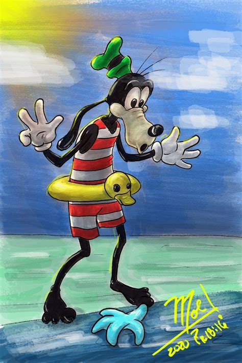 Goofy Beach Day Disney Fan Art Beach Pictures Disney Magic