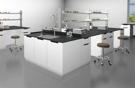 Phenolic Resin Epoxy Resin Ceramic Optional Hospital Lab Table Laboratory Workbench