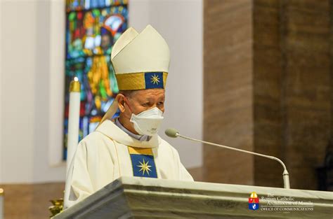 Homily Transcript Manila Archbishop Jose F Cardinal Advincula Mass