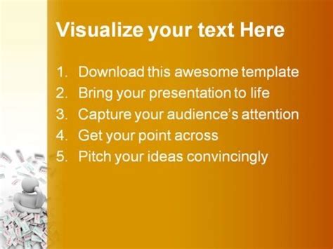 Person Buried In Bills Finance Powerpoint Templates And Powerpoint Backgrounds 0511