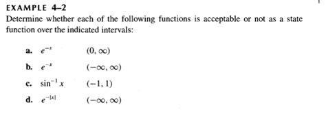 Solved EXAMPLE Determine Whether Each Of The Following Chegg