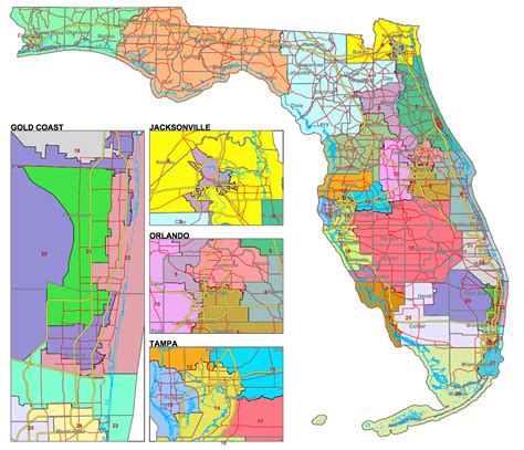 Us House District Map Florida Map Of World