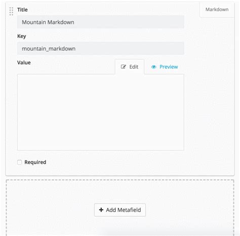Markdown Metafield Now Available Cosmic
