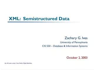 PPT Incremental Maintenance For Materialized Views Over Semistructured Data PowerPoint