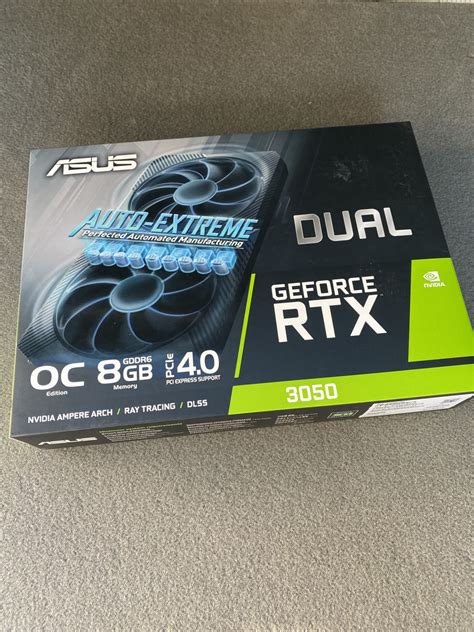 Asus Geforce Rtx 3050 8gb Dual Oc New