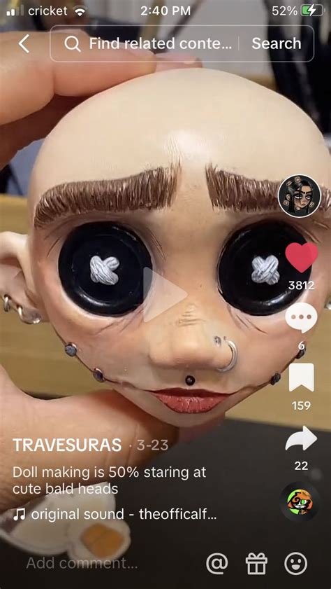 Pin By Halie Limpert On Coraline Coraline Doll Doll Crafts Polymer