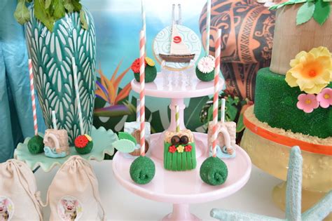 Karas Party Ideas Chic Moana Birthday Party Karas Party Ideas