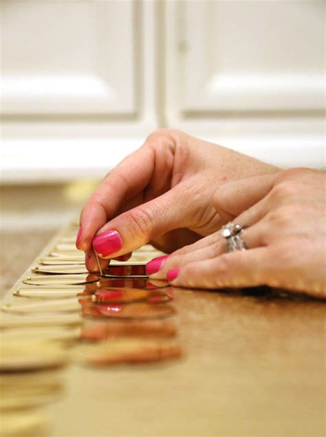 DIY Sequins Wall Art