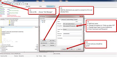 fix filezilla error failed to retrieve directory listing philmorehost