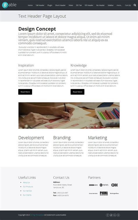 babel 2014 text header premium weebly templates and weebly themes