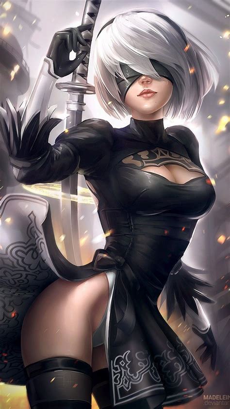 Pin By Badsport On Nier Automata 2b Nier Automata Anime 2b