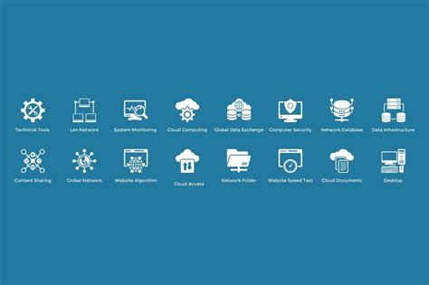 48 Cloud Computing Icons MasterBundles