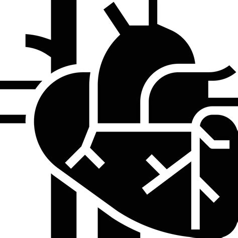 Heart Organ Healthcare Medical Solid Icon 14014503 Vector Art At Vecteezy