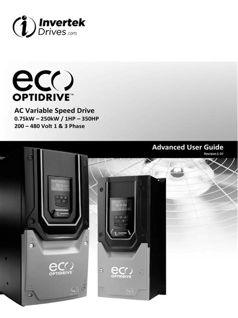 optidrive eco advanced user guide pdf download free pdf electric