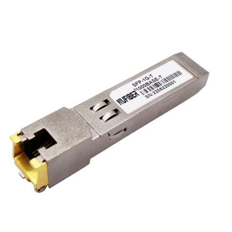 Sgmiiserdes 模式支援 1000base T Sfp 收發器 網絡通信