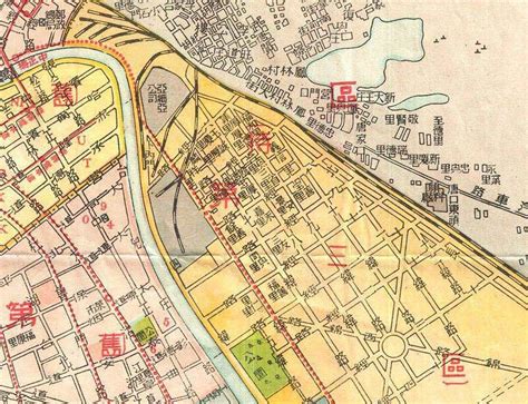 1946年最新天津市街图 历史地图网