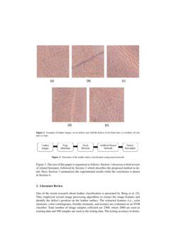 Efficient Neural Network Approaches For Leather Defect Classification Deepai
