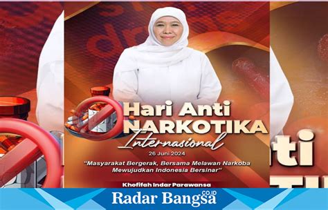 Khofifah Tekankan Ketahanan Keluarga Untuk Cegah Penyalahgunaan Narkoba
