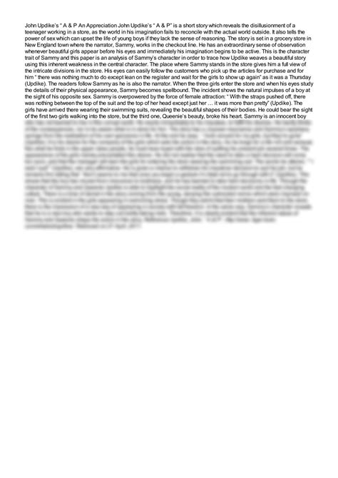 Solution Analyze One Or More Main Character Traits Of The Protagonist