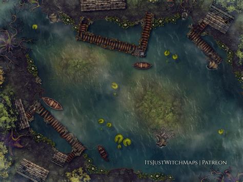 Swamp Encounterbattle Maps Rdndmaps