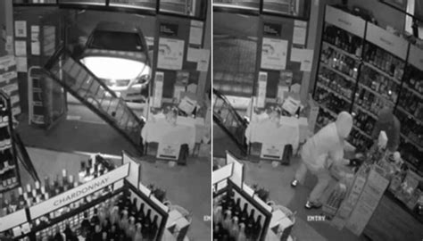 Auckland Crime Wave Shocking Ram Raid Footage Show Hooded Thieves