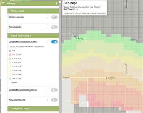 legend for raster has colors that are lighter than the map · issue 363 · openwaterfoundation