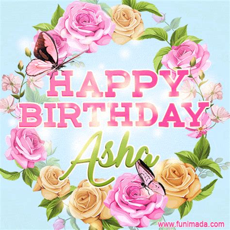 Happy Birthday Asha S For Her Download On