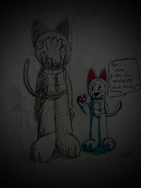 Scary Boi Meets Boi By Jaykay64 On Deviantart