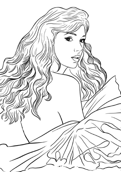 Taylor Swift Coloring Page Stitch Coloring Pages Coloring Book Art Free Coloring Pages