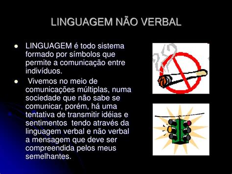 Ppt Linguagem NÃo Verbal Powerpoint Presentation Free Download Id