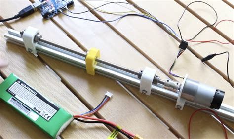 A Linear Actuator That Wont Break The Bank Arduino Blog
