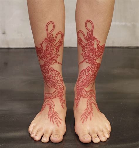 Dragon Tattoo Ankle Artofit