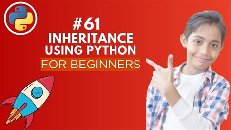 Inheritance In Python Python Tutorial Day 61 Youtube