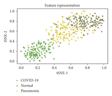 Feature Representation Based On Predicted Labels With T Sne Plot For