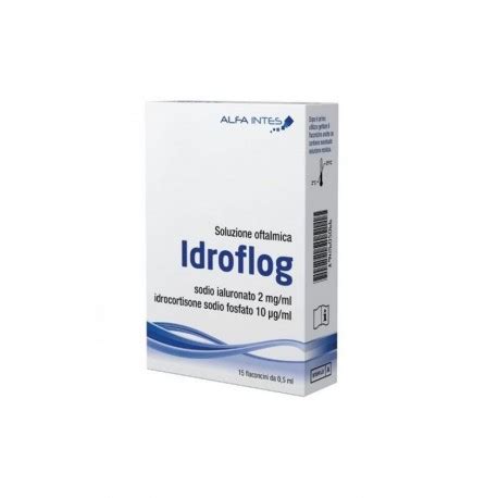 Alfa Intes Idroflog Soluzione Oftalmica 15 Flaconcini Per Occhi Secchi