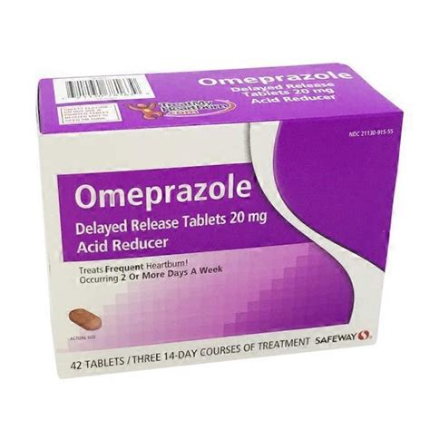 Signature Care 24 Hr Omeprazole Delayed Release Acid Reducer 20 Mg