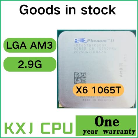 Processador de cpu Amd-phenom ii x6, soquete am3, 1065t, 1065, 2.9g ...