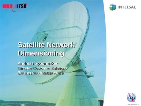 Ppt Satellite Network Dimensioning Dokumen Tips