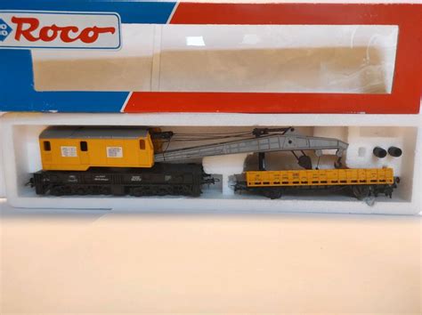 Roco H0 46331 Kranwagen mit Schutzwagen DB in Sachsen - Radebeul ...