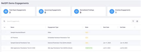 Ptaas Engagements The Netspi Platform