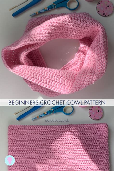 Beginner Bestie A Free Easy Crochet Cowl Pattern Dora Does Crochet