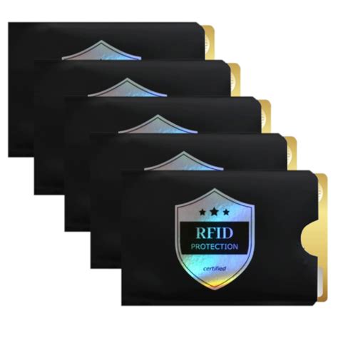 RFID Etui zabezpieczające na karty 5 sztuk E keyless pl