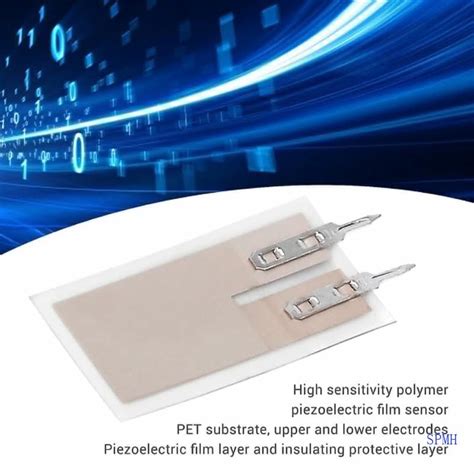Jual Sensor Film Piezoelektrik Super Fleksibel Peka Tinggi Untuk