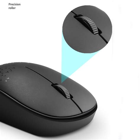 Metoo Mouse óptico Silencioso Ultra Fino Ergonôm Grandado