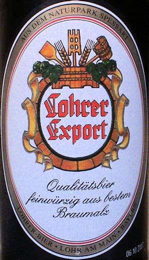 1000 Getraenke Biertest Lohrer Export 7 Von 10 Punkten