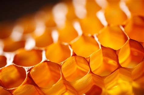 Premium Photo Honeycomb With Hexagon Grid Cells