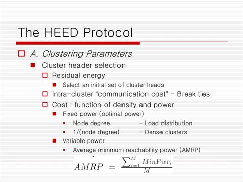 Ppt Distributed Clustering In Ad Hoc Sensor Networks A Hybrid