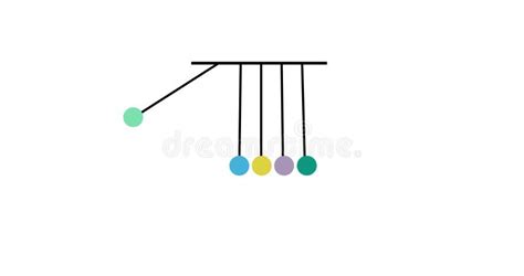 Newton S Cradle 4k Resolution Animation Newton S Cradle White Screen