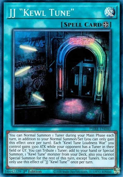 Jj Kewl Tune Phantom Revenge Yugioh