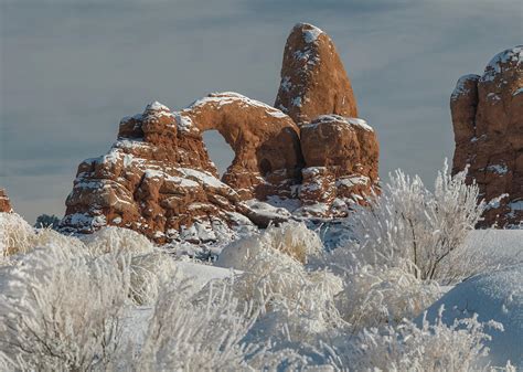 Winter At Arches Photograph By Justin Recknor Fine Art America